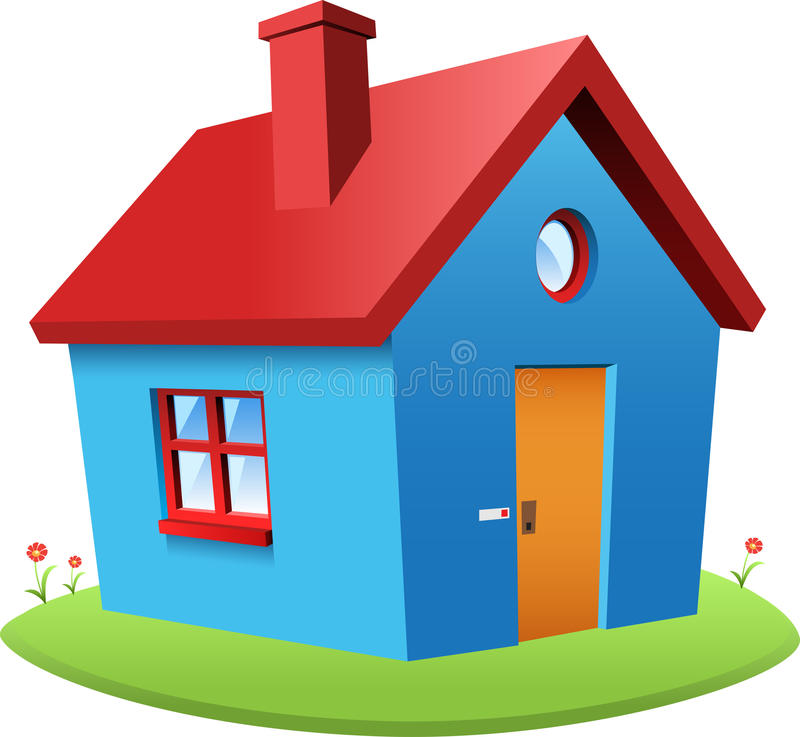 To Live In A House Clipart